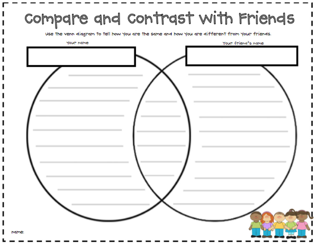 Grade 1 Compare And Contrast Worksheets Grade 1 Compare And Contrast Worksheets