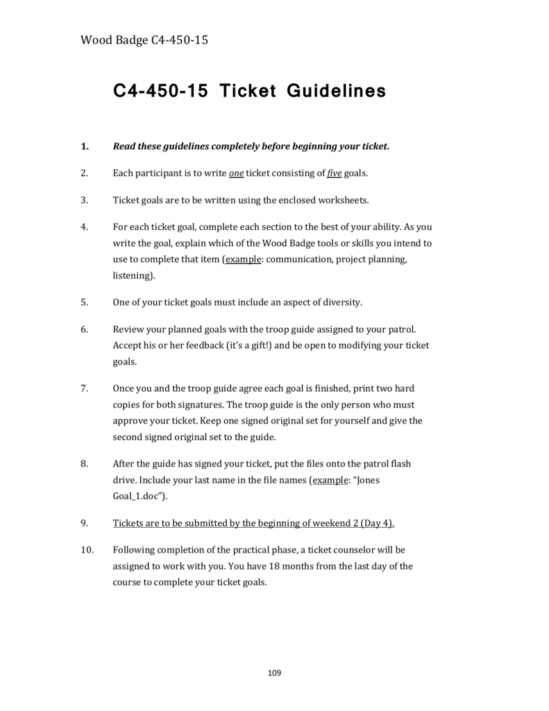 Worksheet Wood Badge Ticket Worksheet Grass Fedjp Worksheet ...